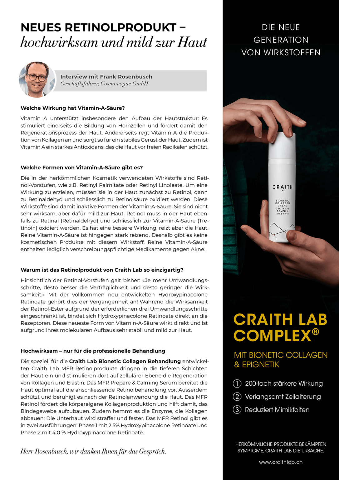 Craith Lab Interview - Craith Lab